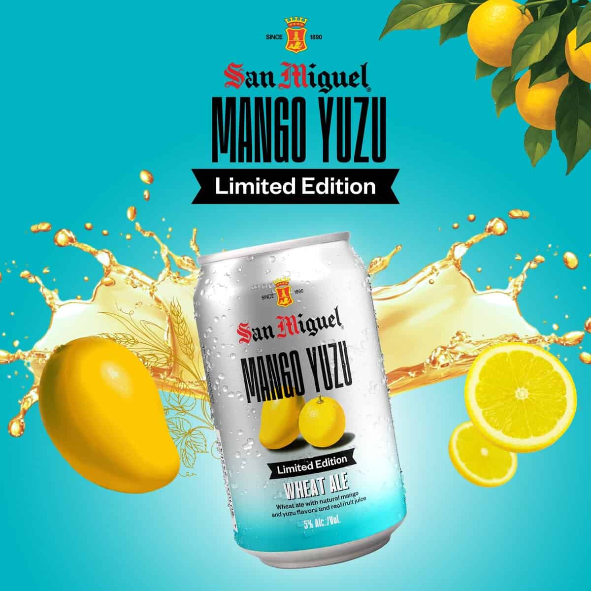 Experience New Feelings and Flavors with San Miguel Mango Yuzu ...